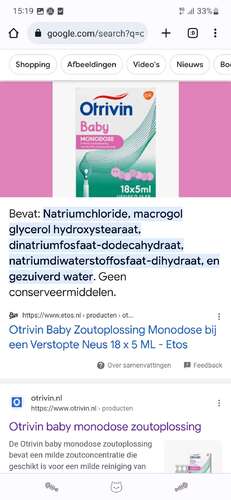 waarom laxeermiddel in neusdruppels? overig | 1 | 24baby Forum